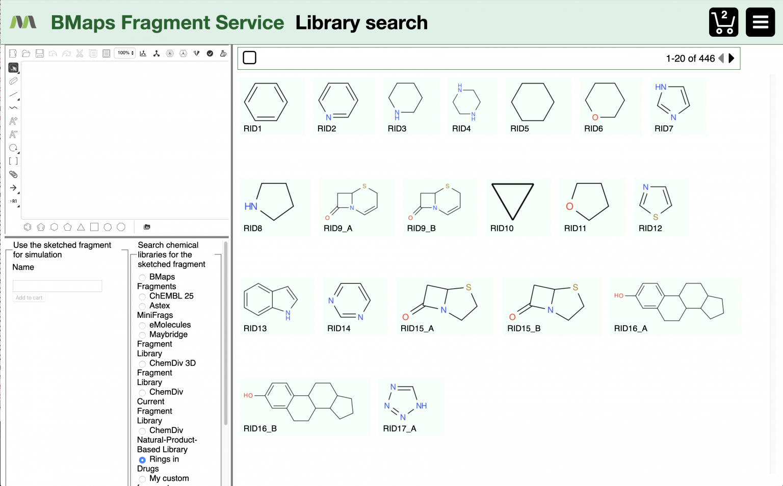 Latest: More fragment grow results & "Rings-in-Drugs" - Boltzmann Maps